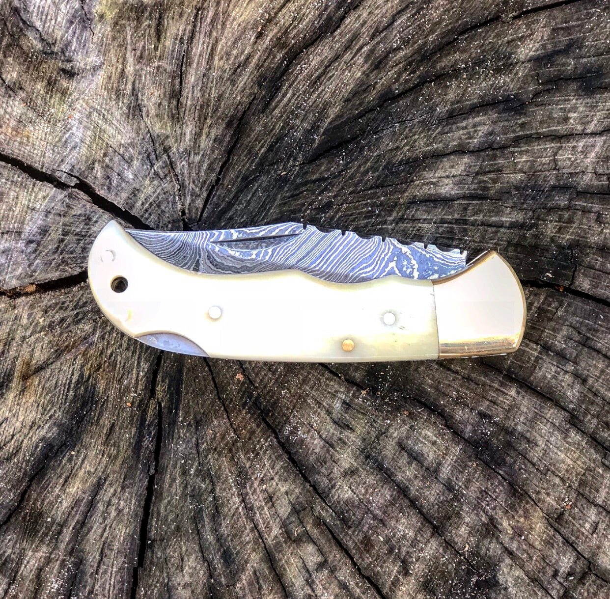 Camel Bone Lockback- VG27 - Vintage Gentlemen