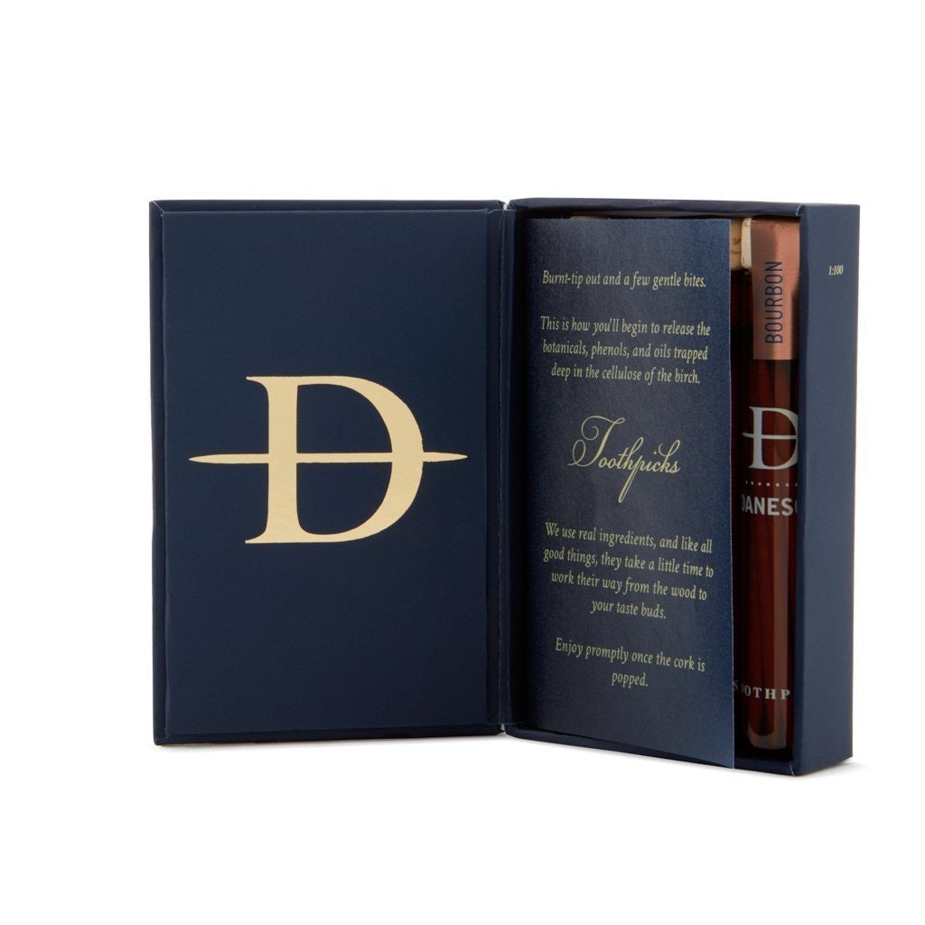 Daneson Whiskey Barrel Toothpicks - “Every Blend” 4 Pack - Vintage ...