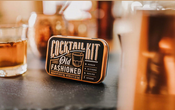 Old Fashioned Travel Cocktail Kit - Vintage Gentlemen