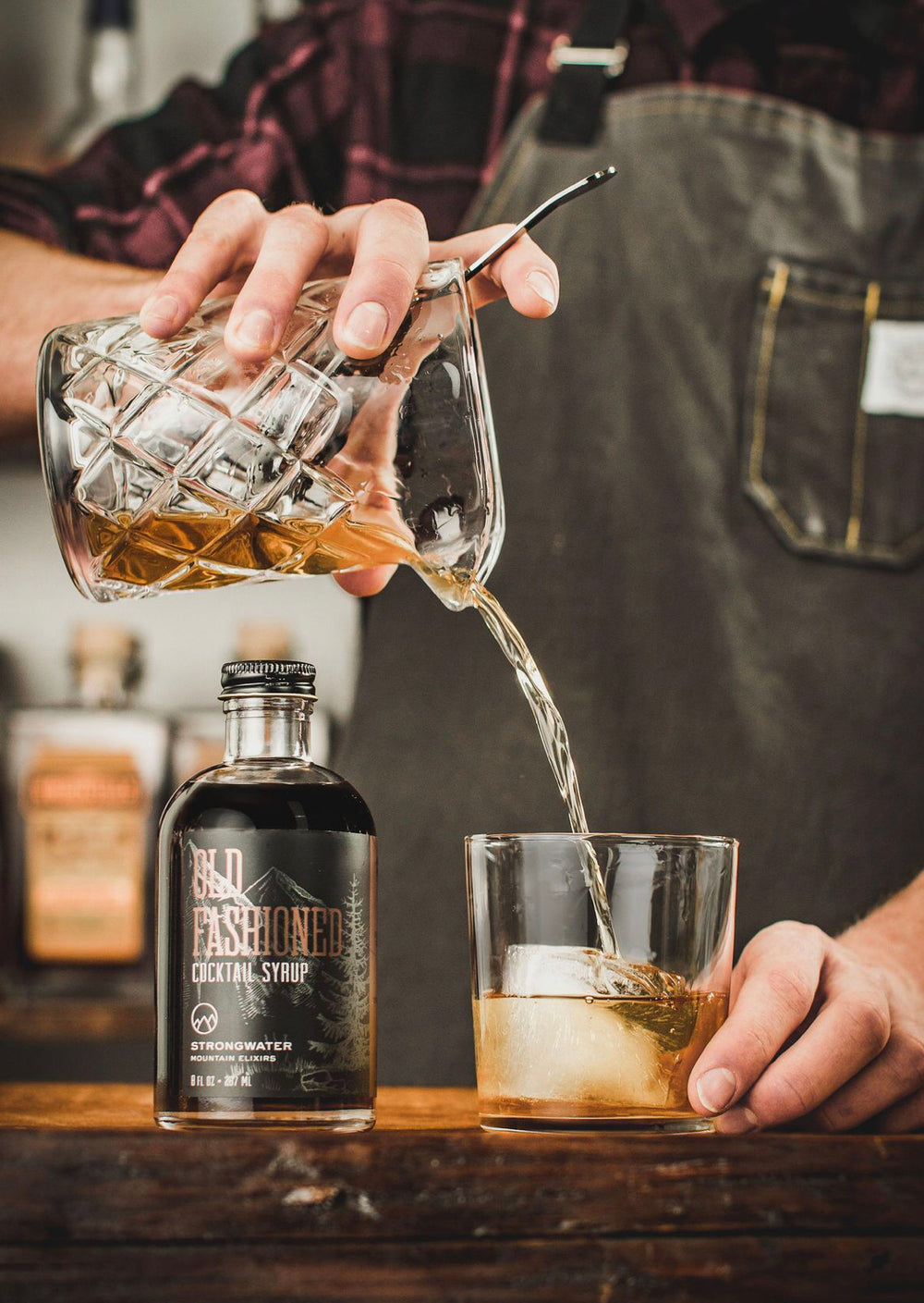 Strongwater Old Fashioned Cocktail Syrup - Vintage Gentlemen